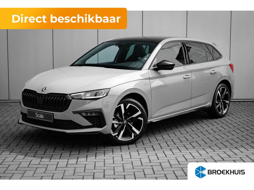 Skoda Scala Monte Carlo | Achteruitrijcamera | Chromen raamlijsten ...