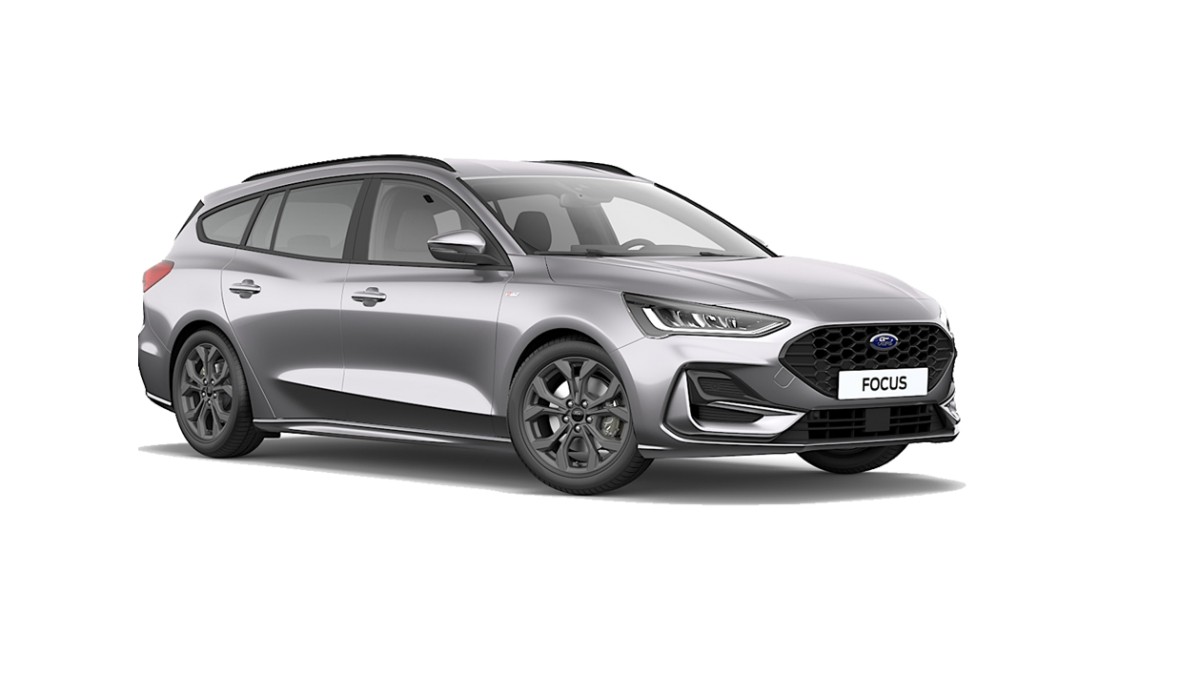 Ford Focus Wagon ST-Line Moondust Silver Shortlease vanaf € 825 ...