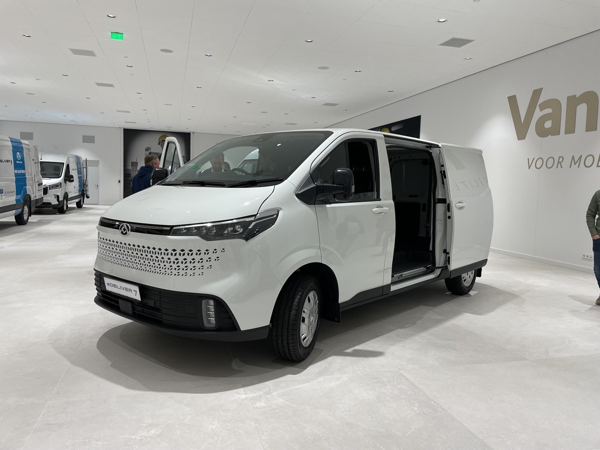 Maxus presenteert eDeliver7 elektrische bestelbus voor minder dan 47. ...